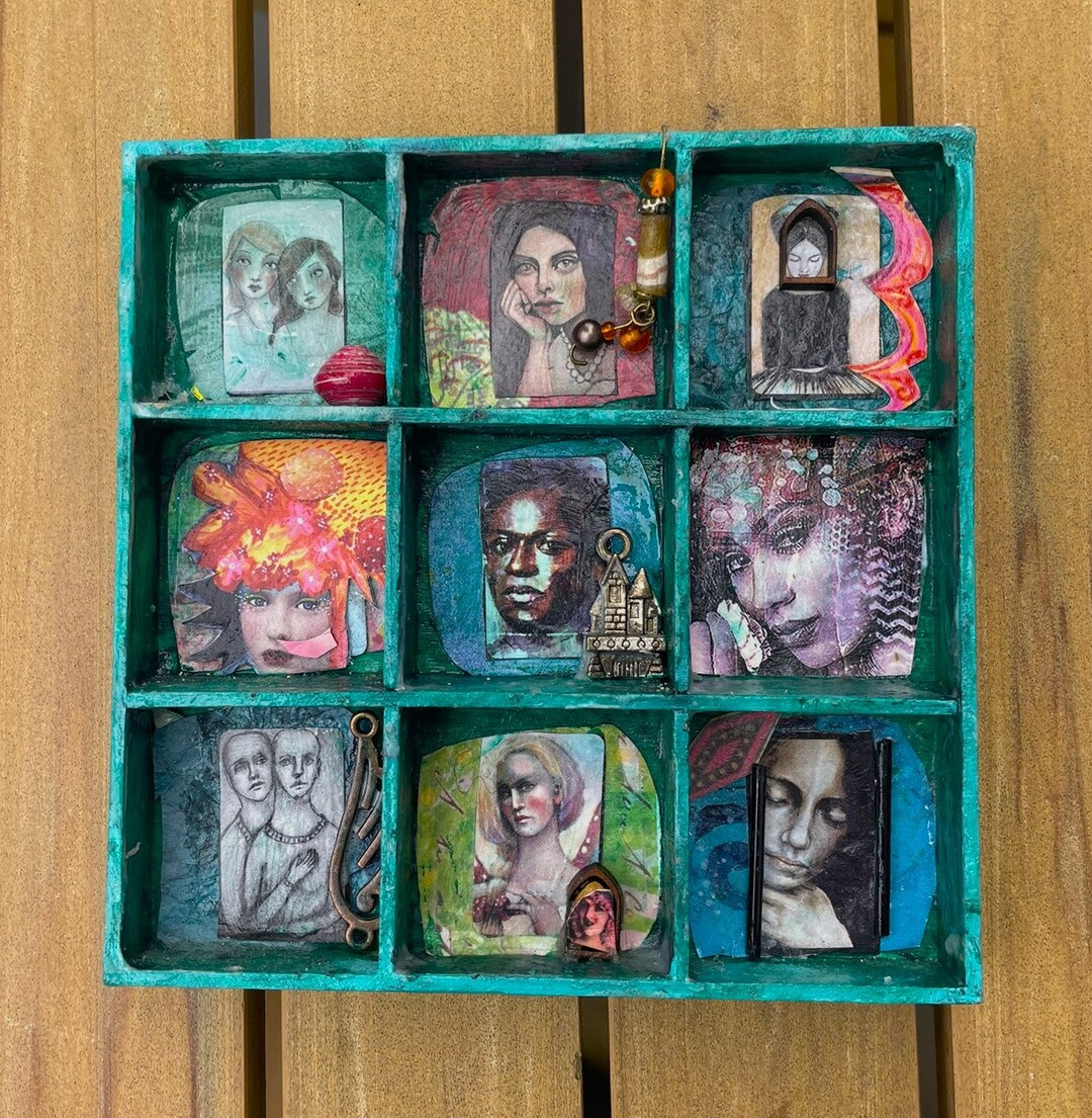 Wood Shadow Box Collage - Etsy