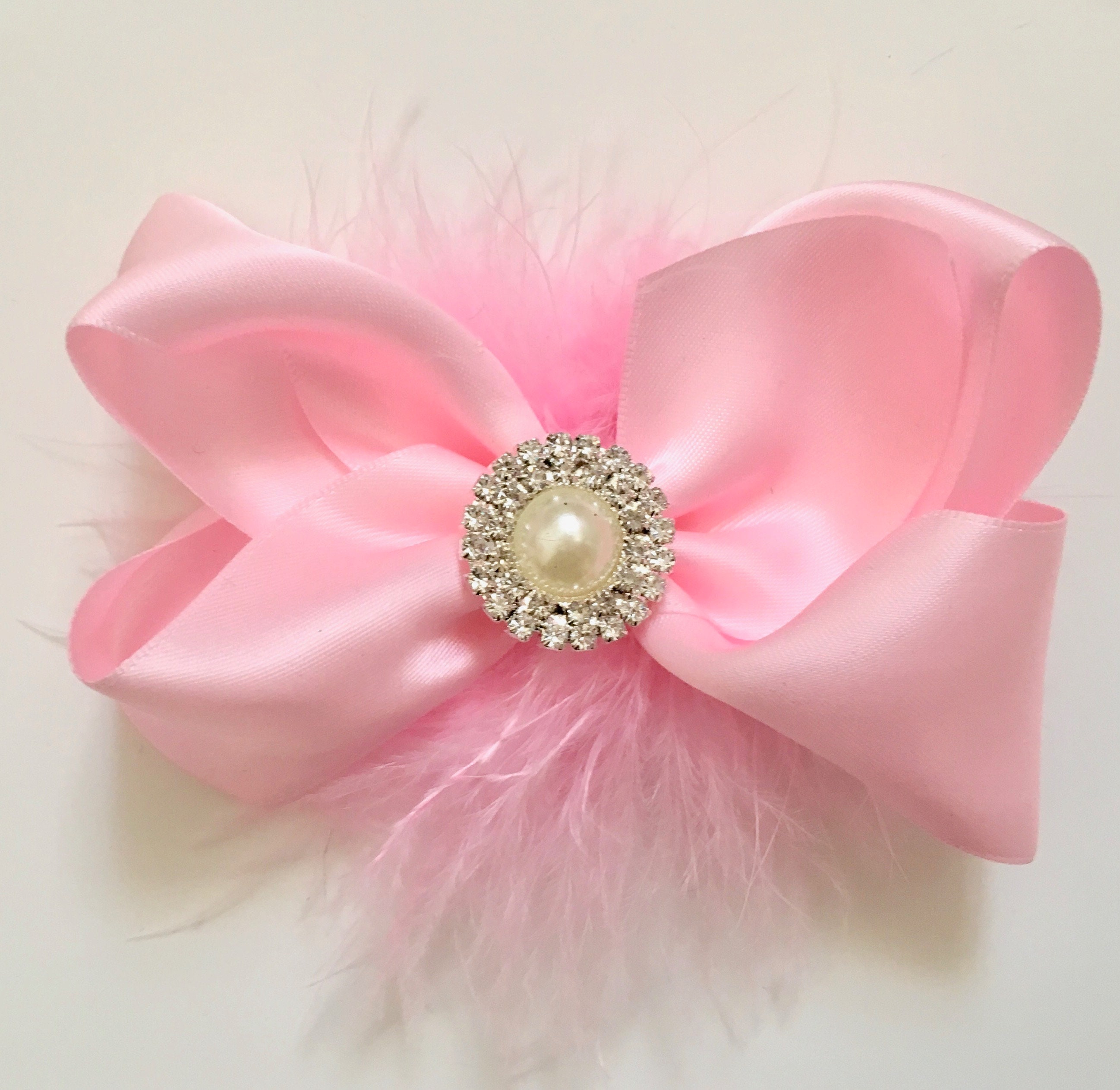 Lavender Baby Hair Bow Lavender Hair Clip Purple Hair Bow | Etsy