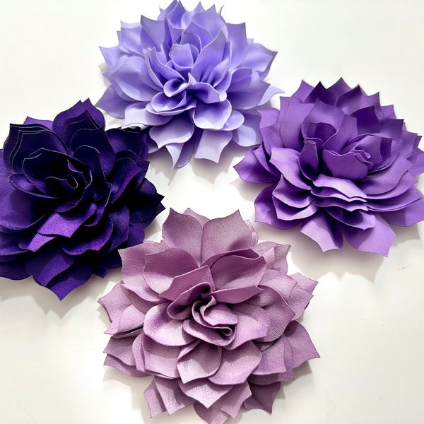 Purple Hair Flower - Etsy