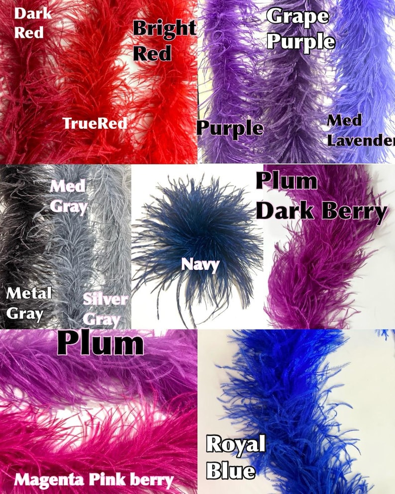 Ostrich Feather Brooch Pin, Feather Shoe Clips, Navy, Pink, Beige ...