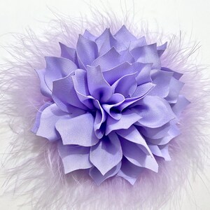 Lilac Flower Clip, Amethyst, Plum, Berry Purple Hair Clips, Wedding ...