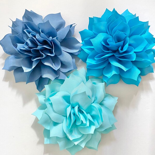 Blue Hair Flower - Etsy