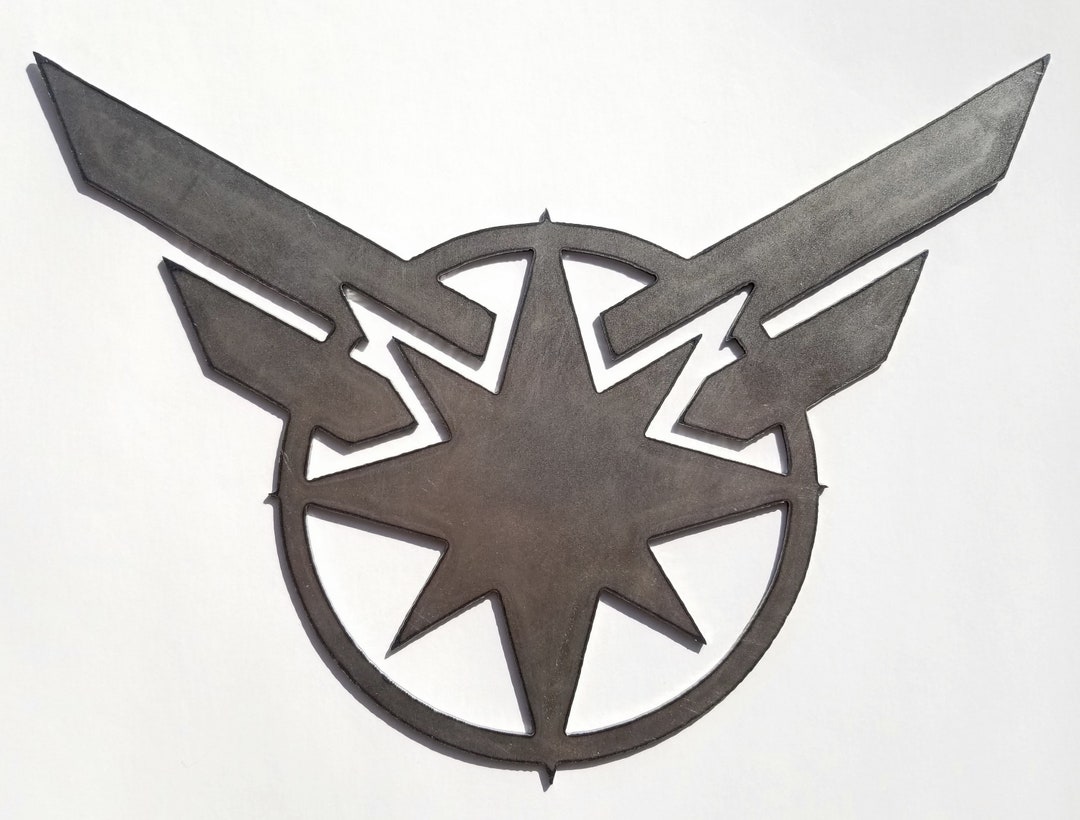 Captain Marvel Metal Art - Etsy