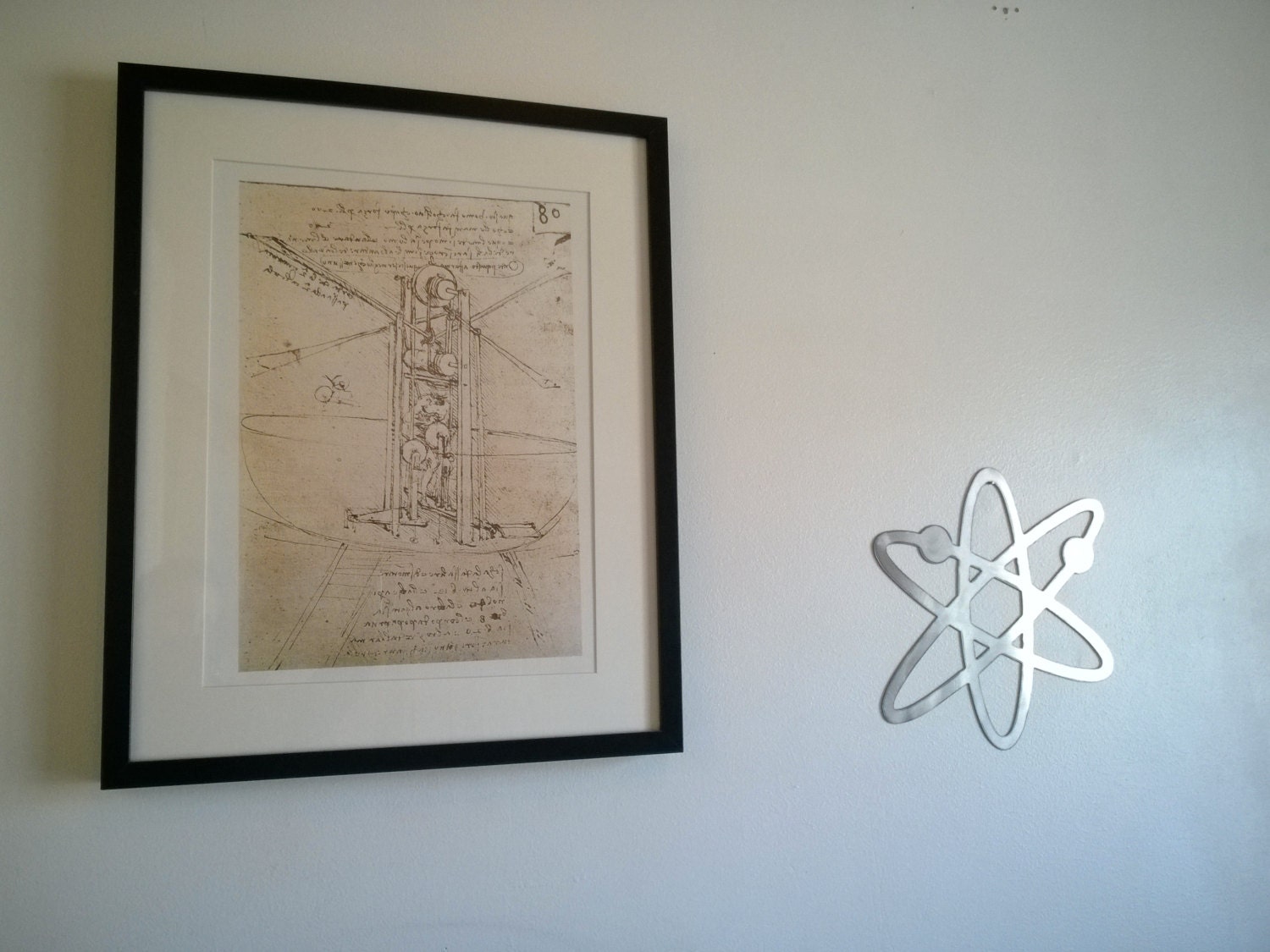 Atomic Metal Sign - Etsy