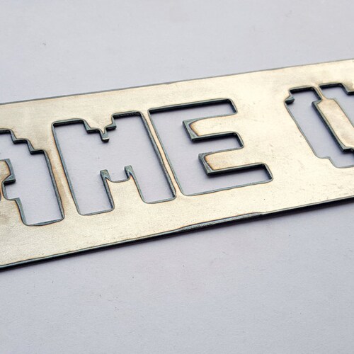 Game Over Video Game Metal Sign | Etsy