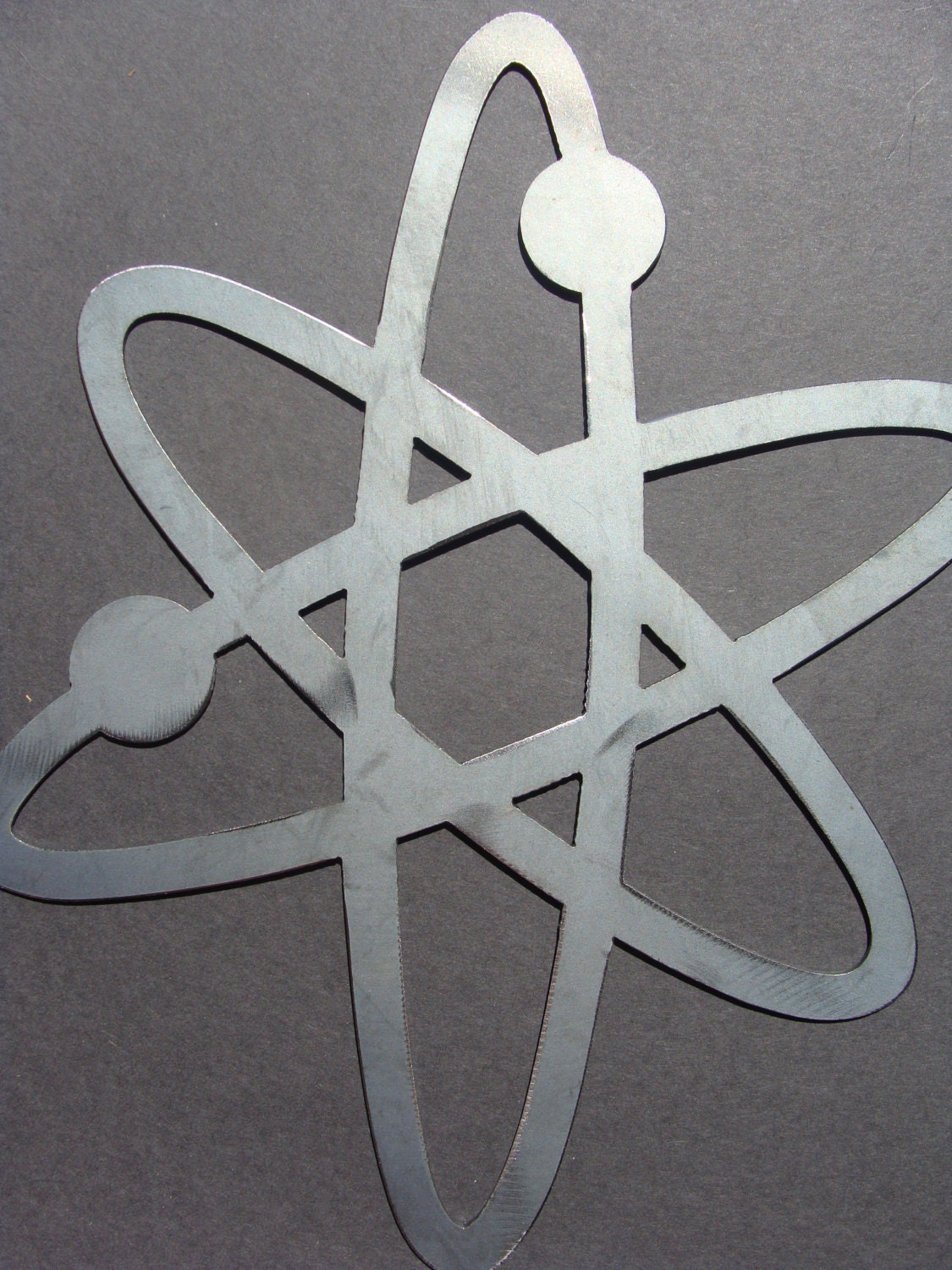 Atomic Metal Sign - Etsy