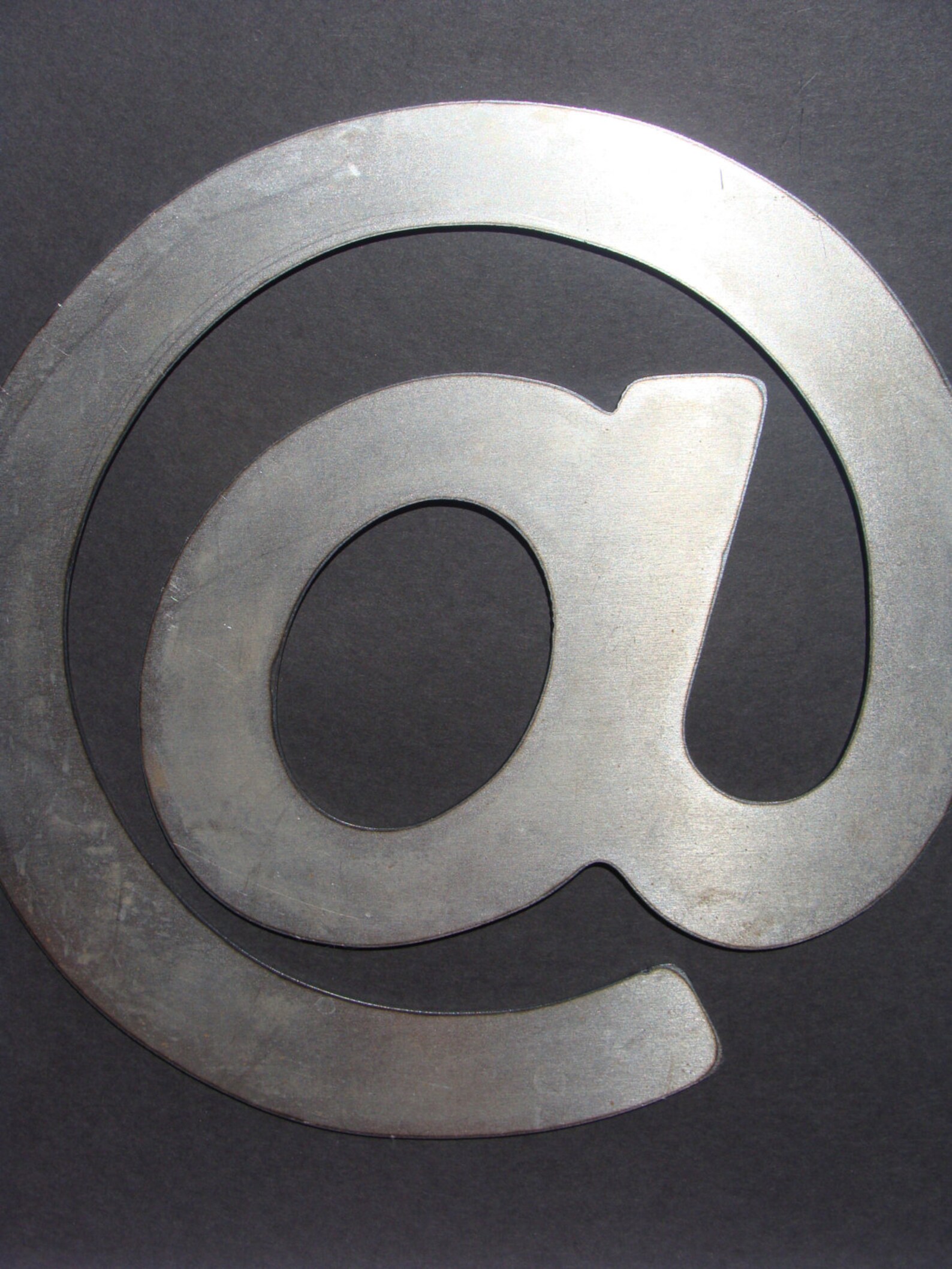 At Sign Metal Sign - Etsy