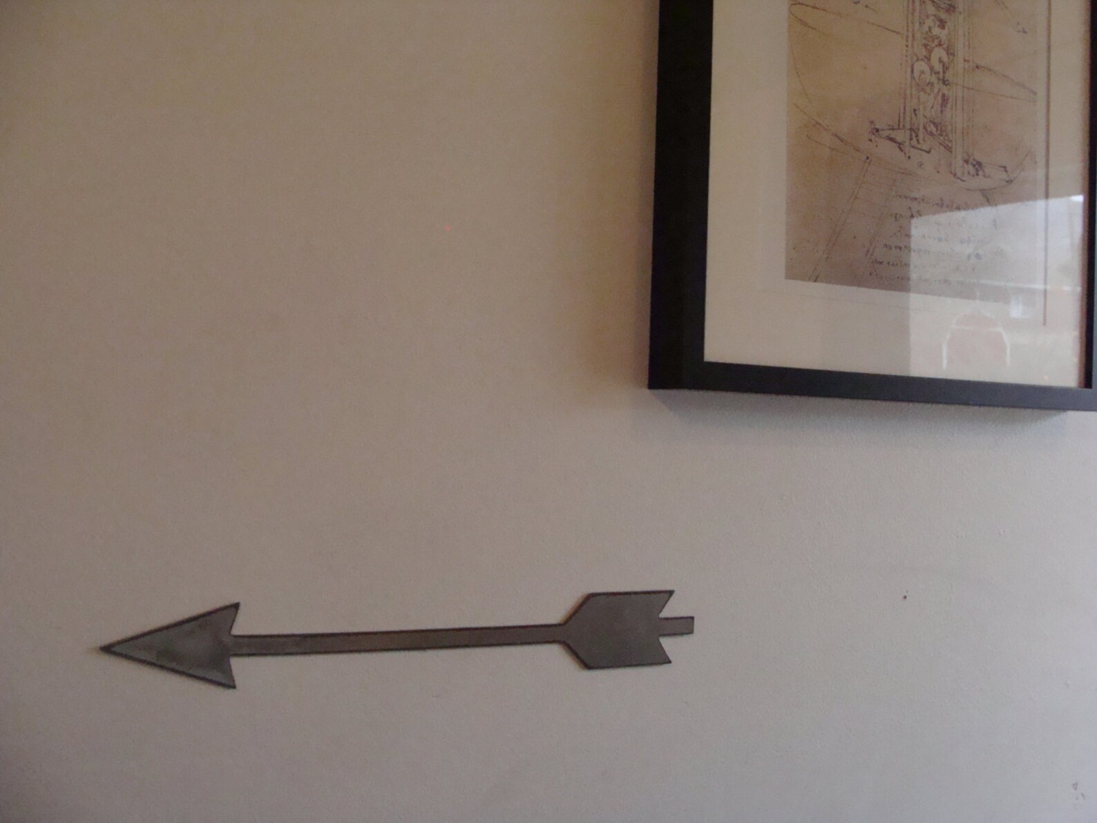 Arrow Metal Sign - Etsy