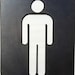 Male Graphic Metal Sign - Etsy