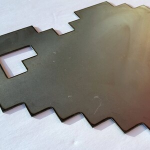 8 Bit Pixel Heart Metal Sign - Etsy
