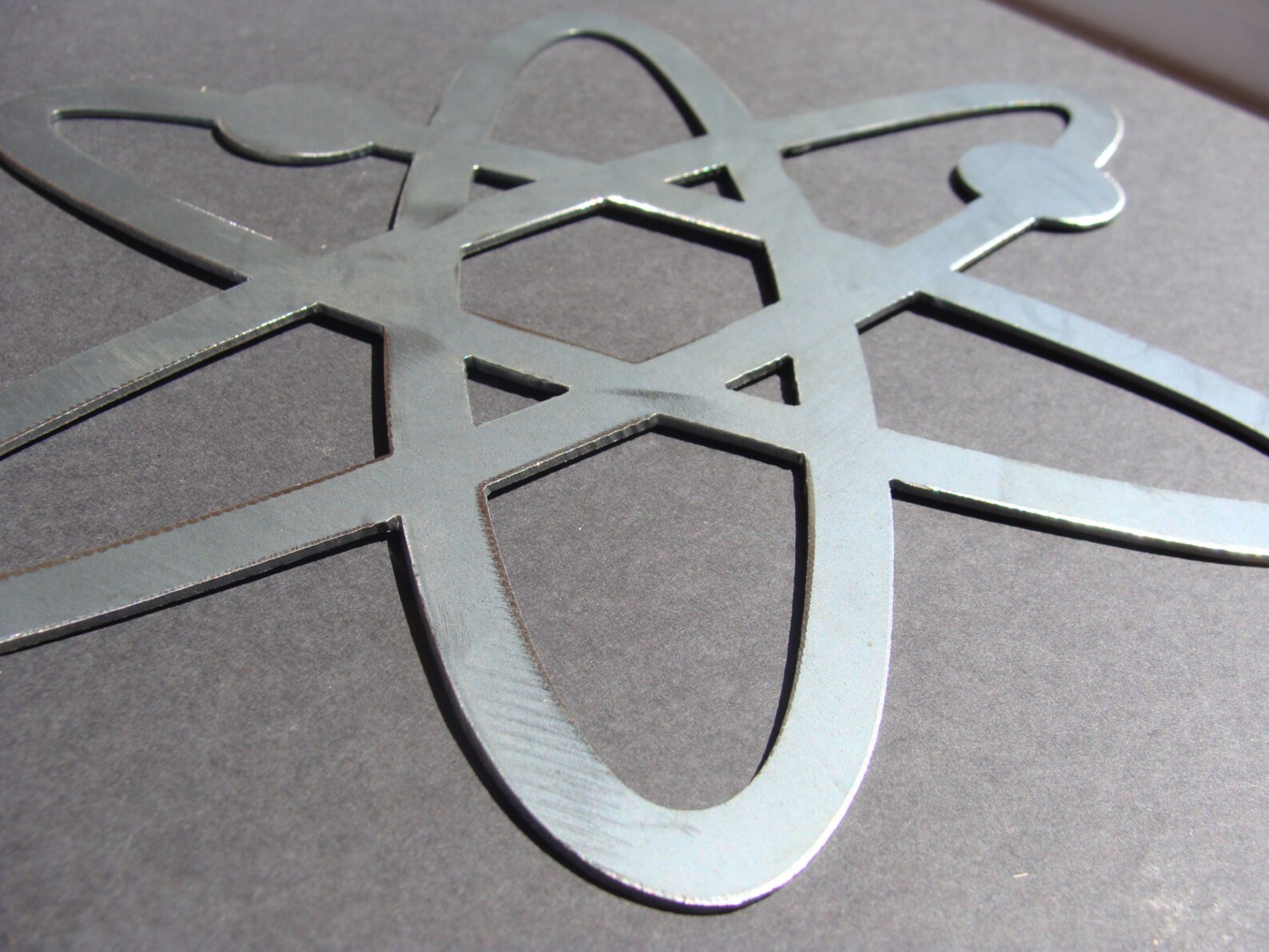 Atomic Metal Sign - Etsy