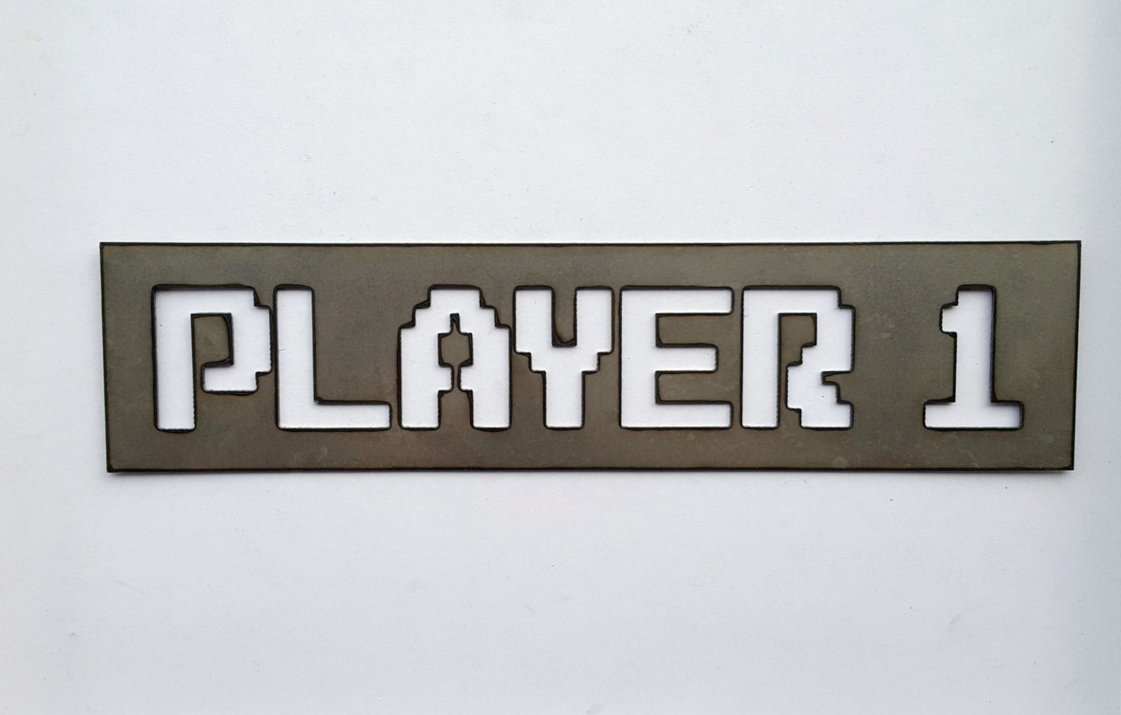 Player 1 Video Game Metal Sign | Etsy