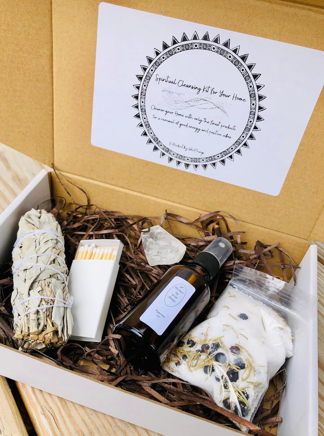 House Cleansing Kit for Spiritual Cleansing and Renewal, Energy ...