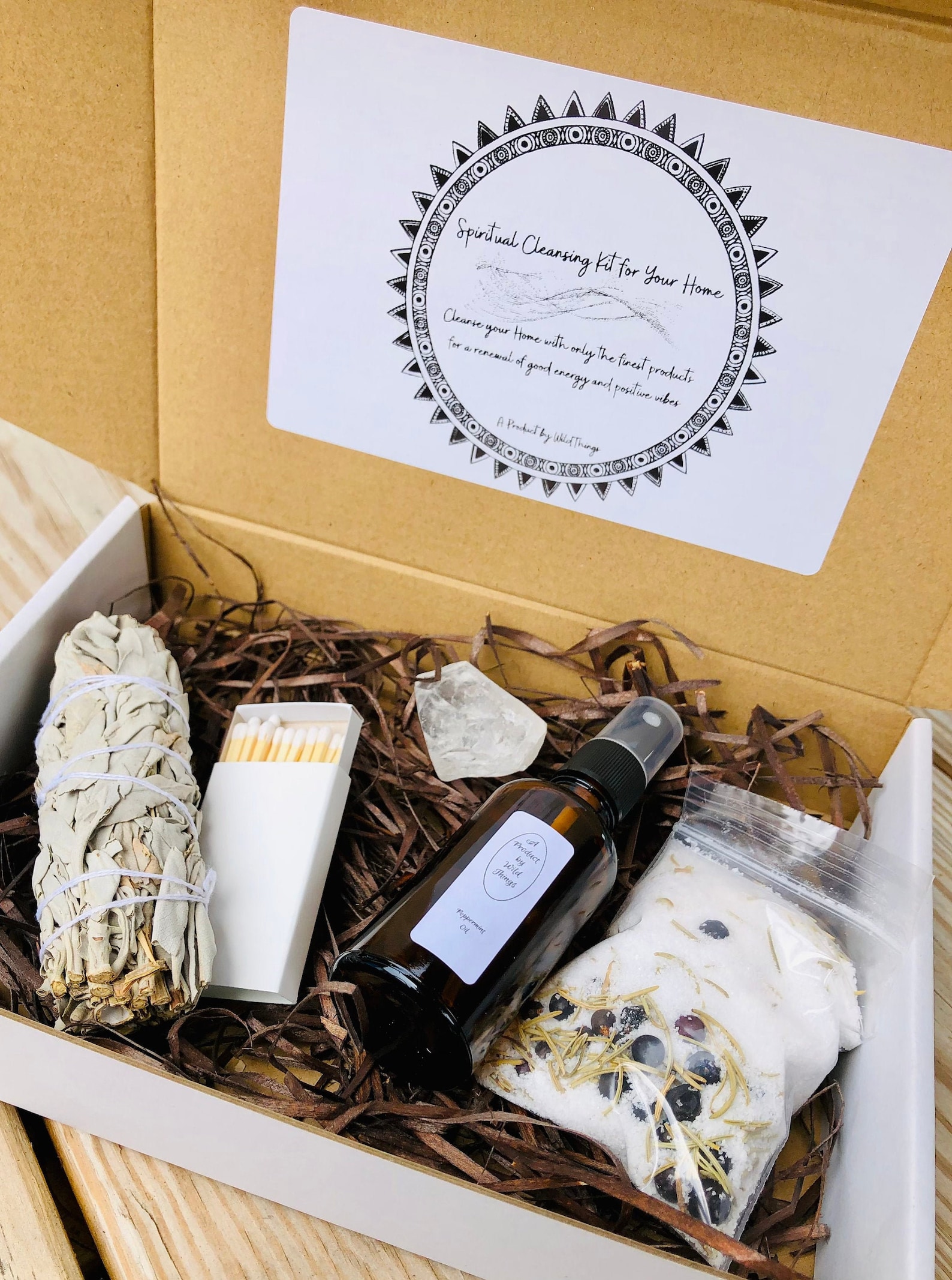 House Cleansing Kit for Spiritual Cleansing and Renewal - Etsy