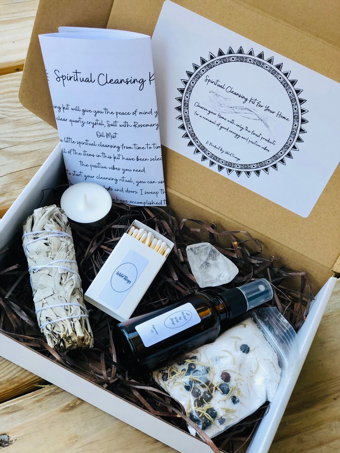 House Cleansing Kit for Spiritual Cleansing and Renewal - Etsy