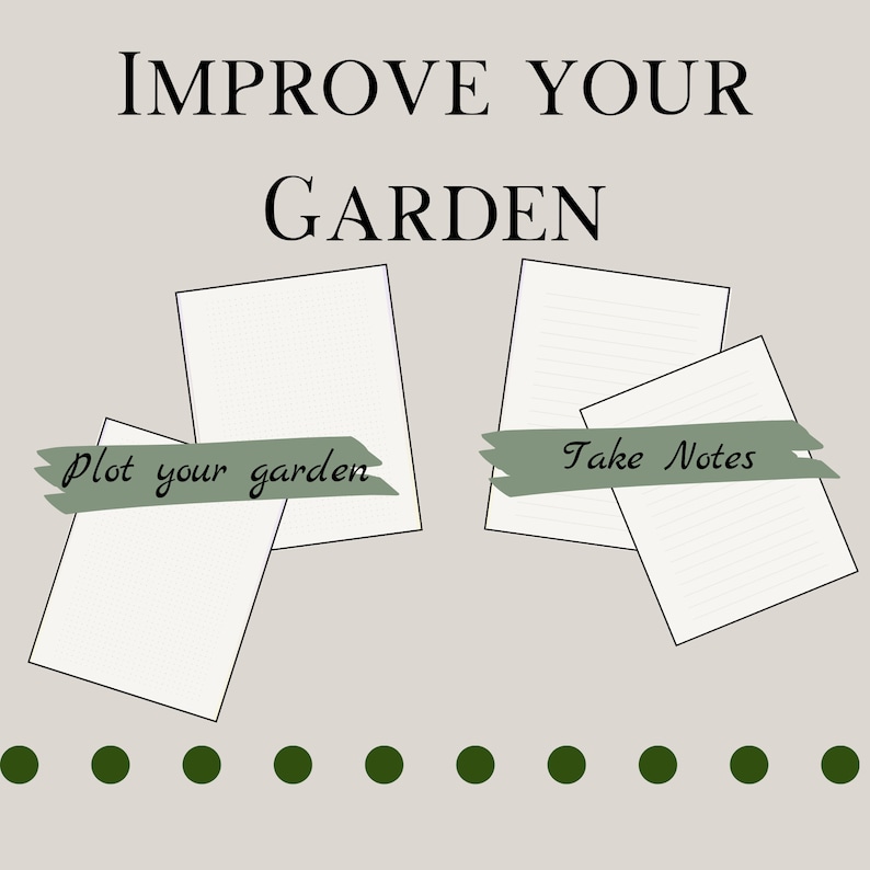 Printable Garden Planner, Beginner-friendly, Digital Download - Etsy