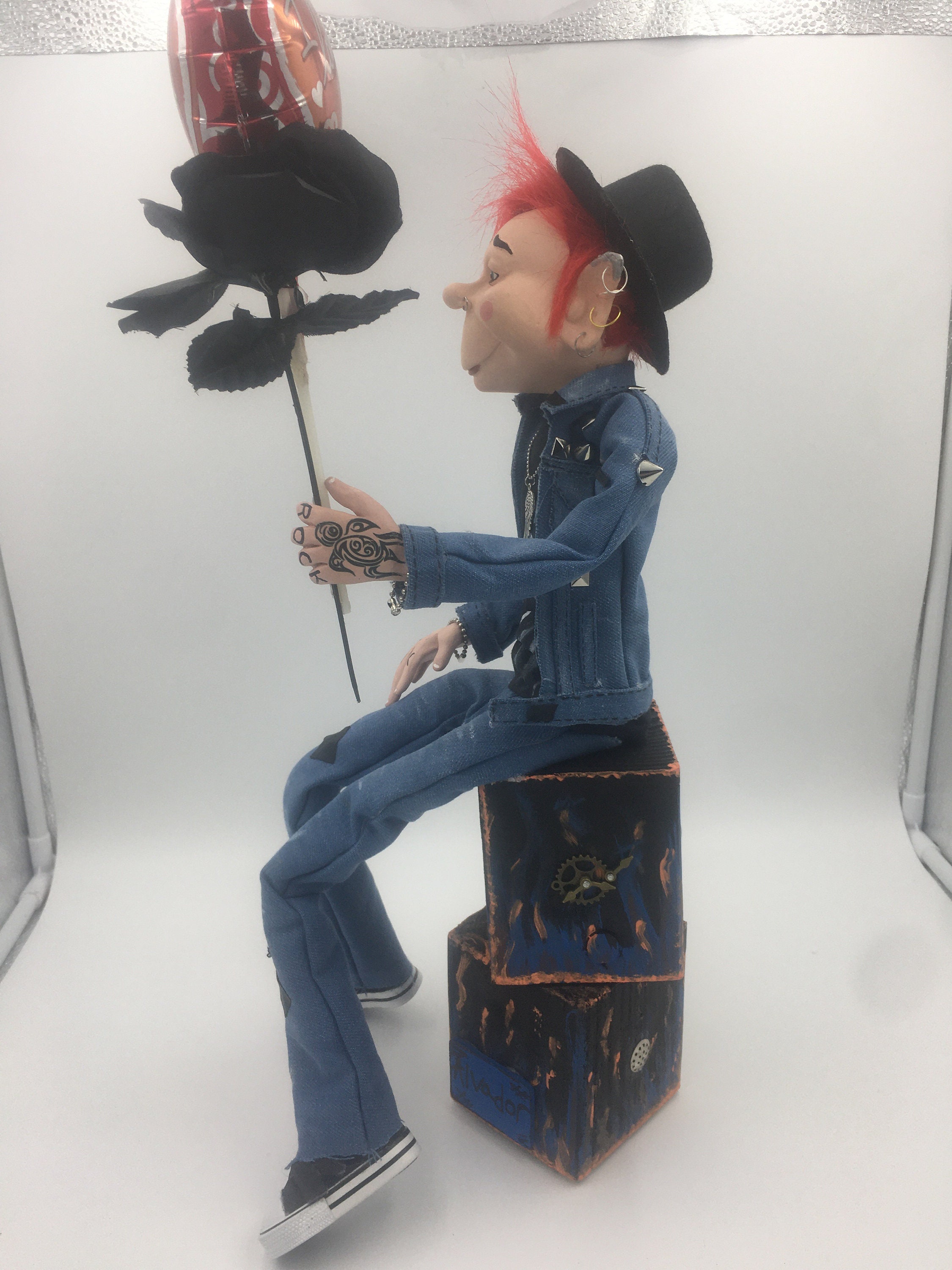 FREE Just Pay Shipping Alvador Punk Rock Elf - Etsy