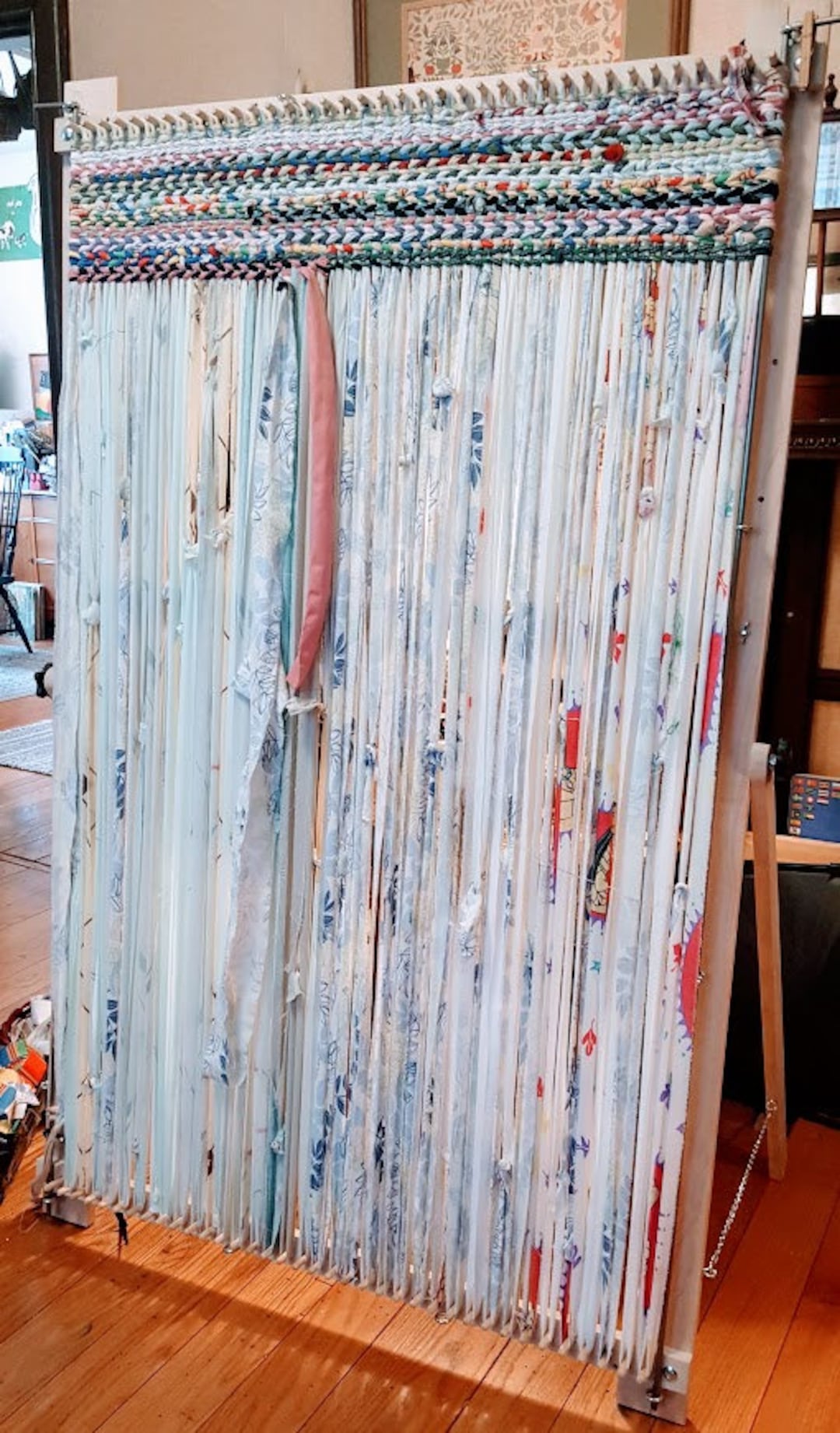 Loom, Big Boy Adjustable Twining Loom With Leg Set, Makes 3' X 5' Rug ...