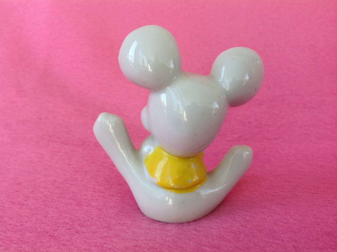 Porcelain Mouse Big Ear Mouse Whimsical Mouse | Etsy