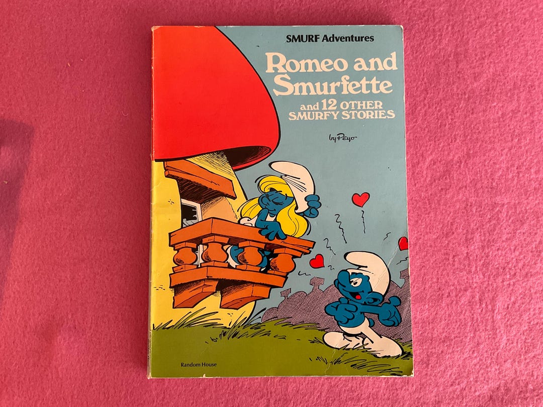 Smurf Adventures Smurf Comic Book Romeo and Smurfette 1978, 12 Other ...