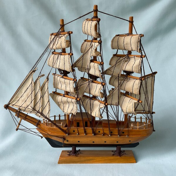 Small Ship Model - Etsy