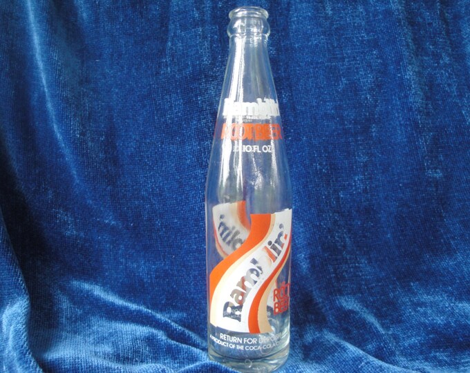 Ramblin' Root Beer 10 Oz. Bottle/coca Cola Co. Soda Bottle/soda Pop ...