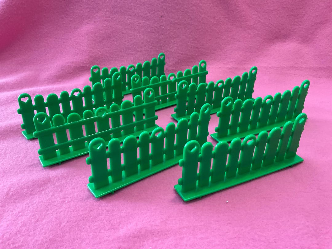 My Little Pony Fence My Little Pony Show Stable Green Fence - Etsy