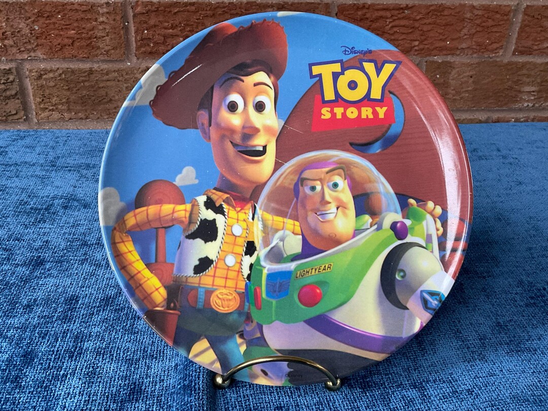 Woody Toy Story Melamine Plate 8 Zak Designs Child's Plate Disney Woody ...