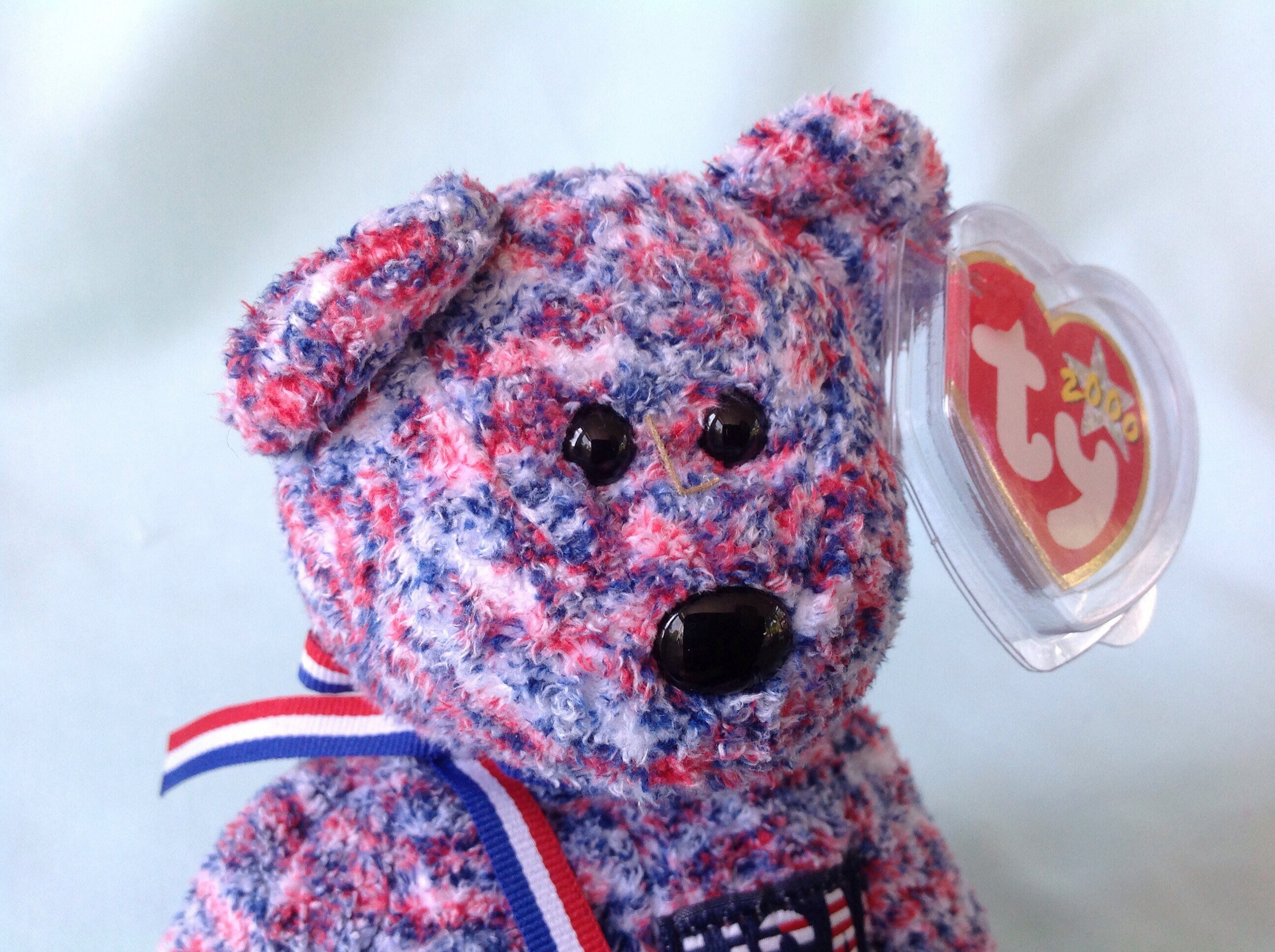 USA Ty Beanie Baby 2000 Ty Patriotic USA Bear Beanie Baby | Etsy