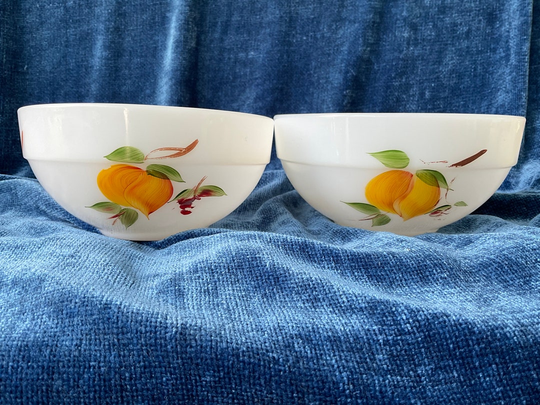 Gay Fad Fire King Bowls Set of 2 Bowls - Etsy