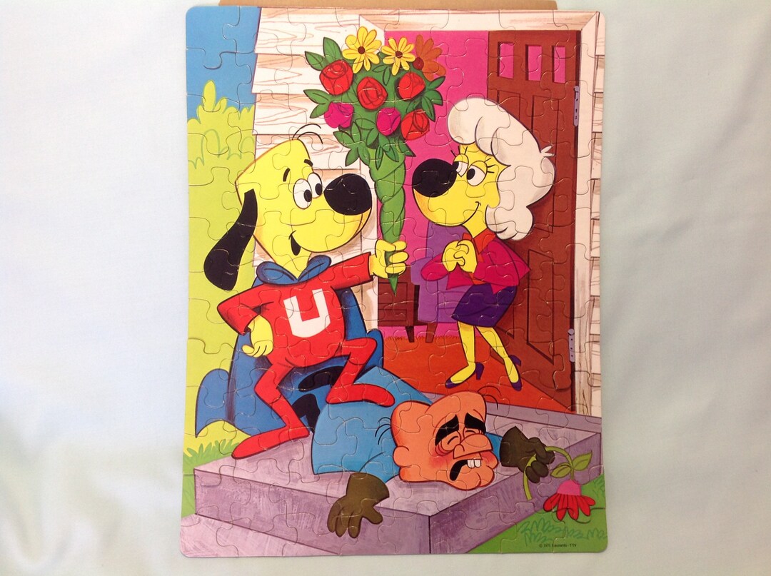 Underdog 100 Piece Jigsaw Puzzle Whitmans Children's Underdog Puzzle - Etsy
