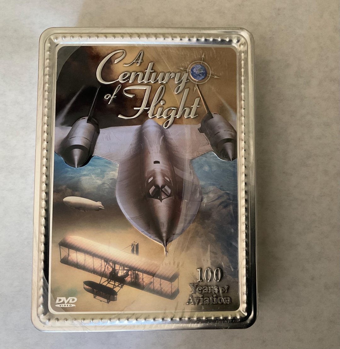A Century of Flight 100 Years of Aviation Unopened 4 Dvd's - Etsy