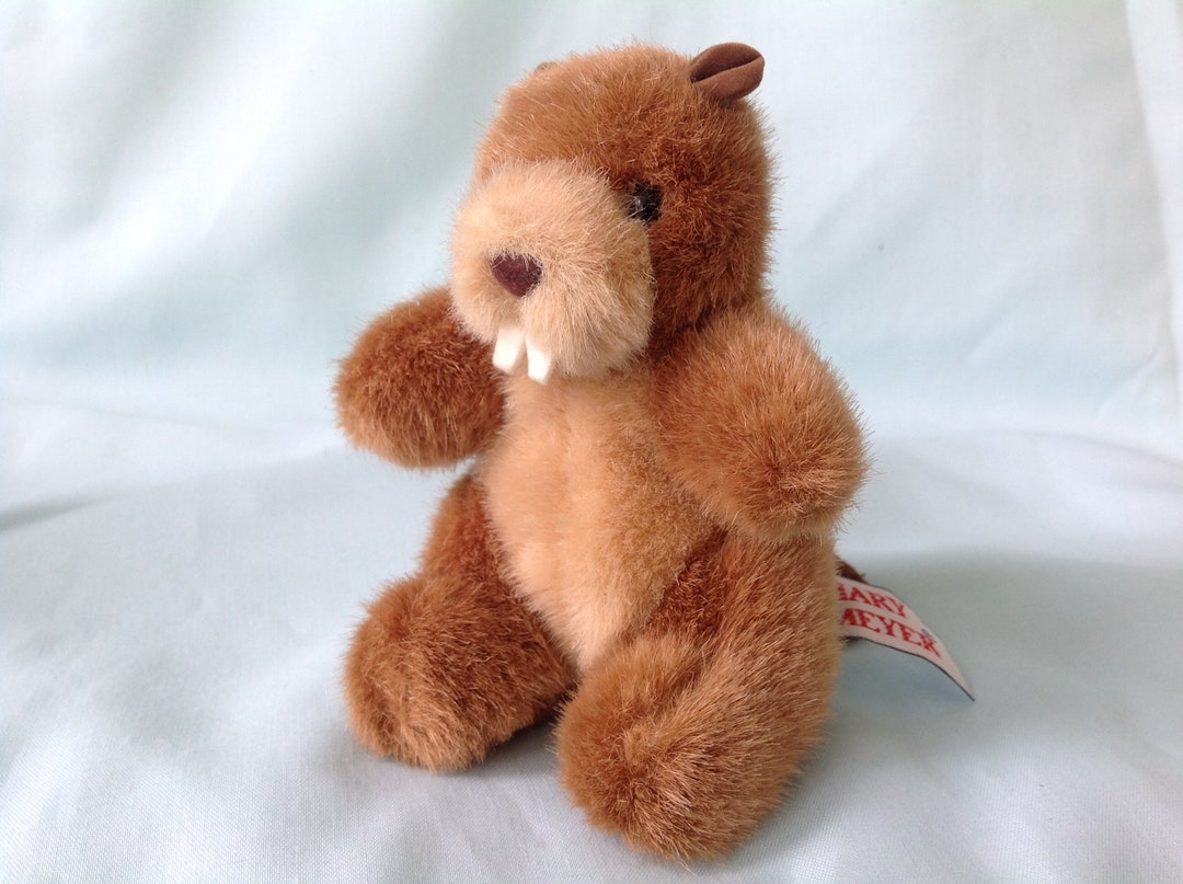 Finger Puppet Mary Meyer Beaver Finger Puppet 1995 Tippy Toes Puppets ...