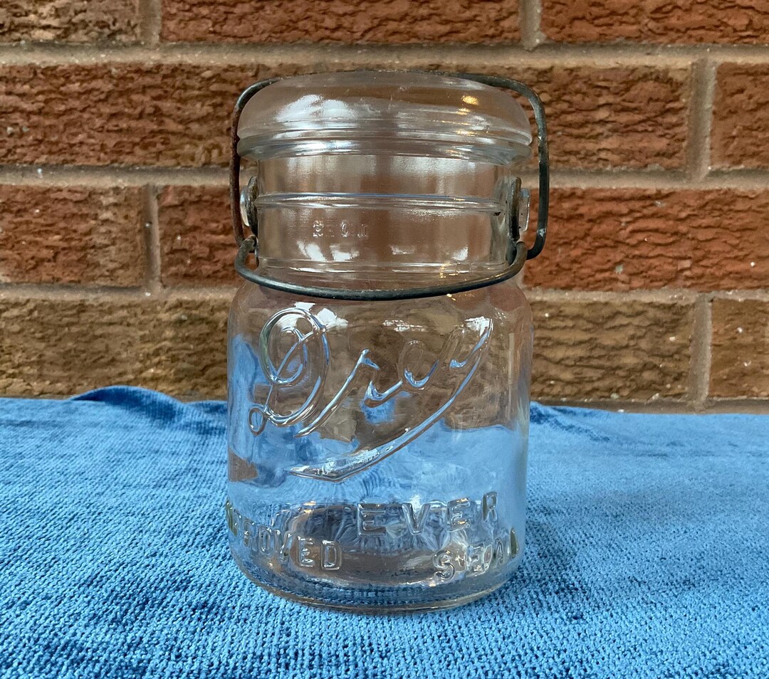 Drey Pint Canning Jar Clear Glass Pint Canning Jar - Etsy