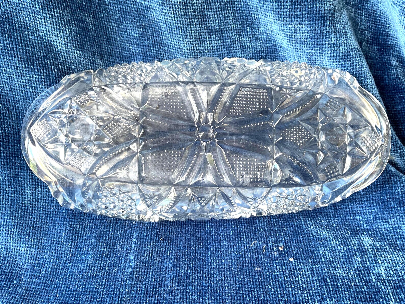 Banana Bowl Pressed Glass Celery Dish Glass Relish Dish - Etsy