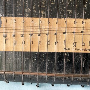 Zither Made in Czechoslovakia - Etsy