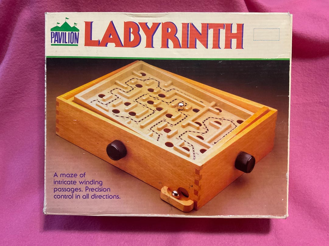Labyrinth Marble Maze by Pavilion 1987 3D Puzzle - Etsy