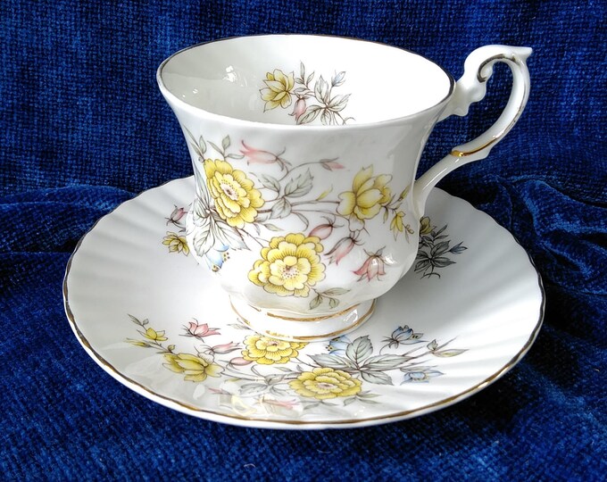 Vintage Queen's China "primrose" Part of the "bountyside Series" Footed ...