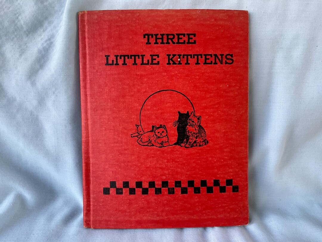 Three Little Kittens Book - Etsy