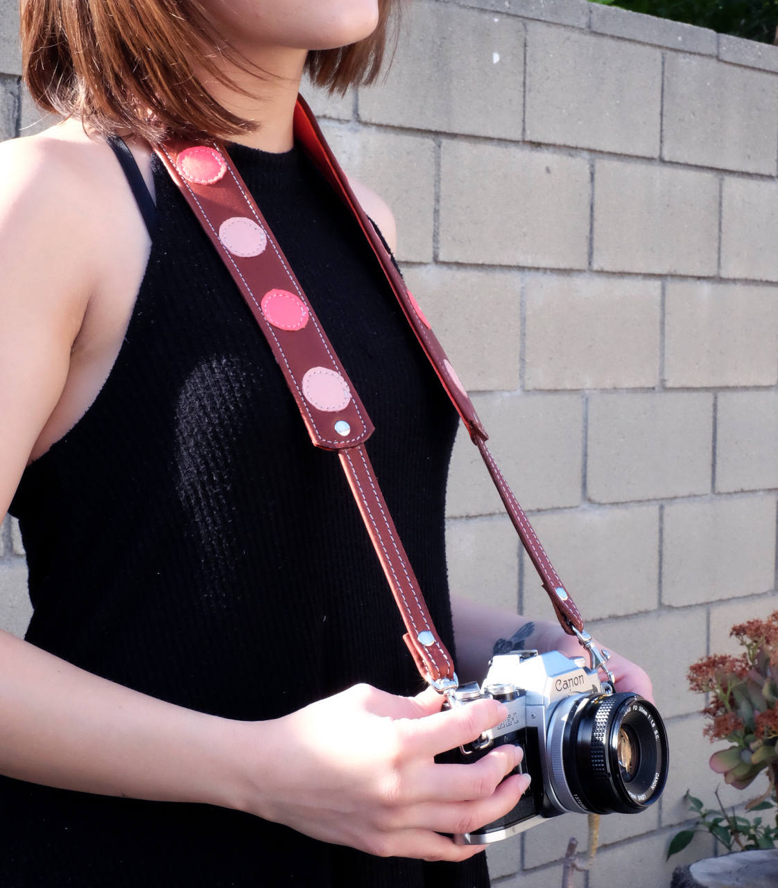 Pepper Circle Camera Strap - Etsy