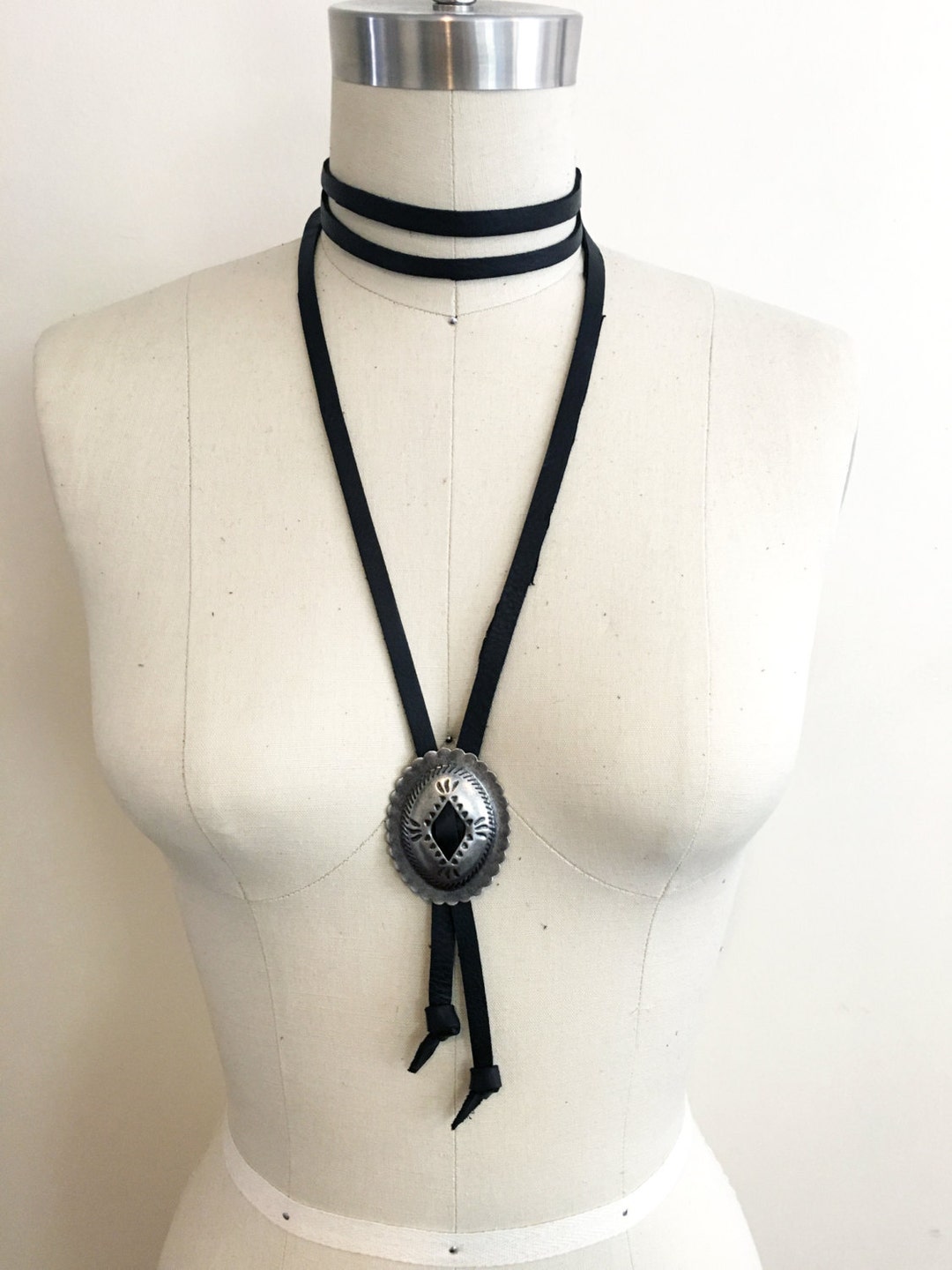 Asher Bolo Wrap Choker - Etsy