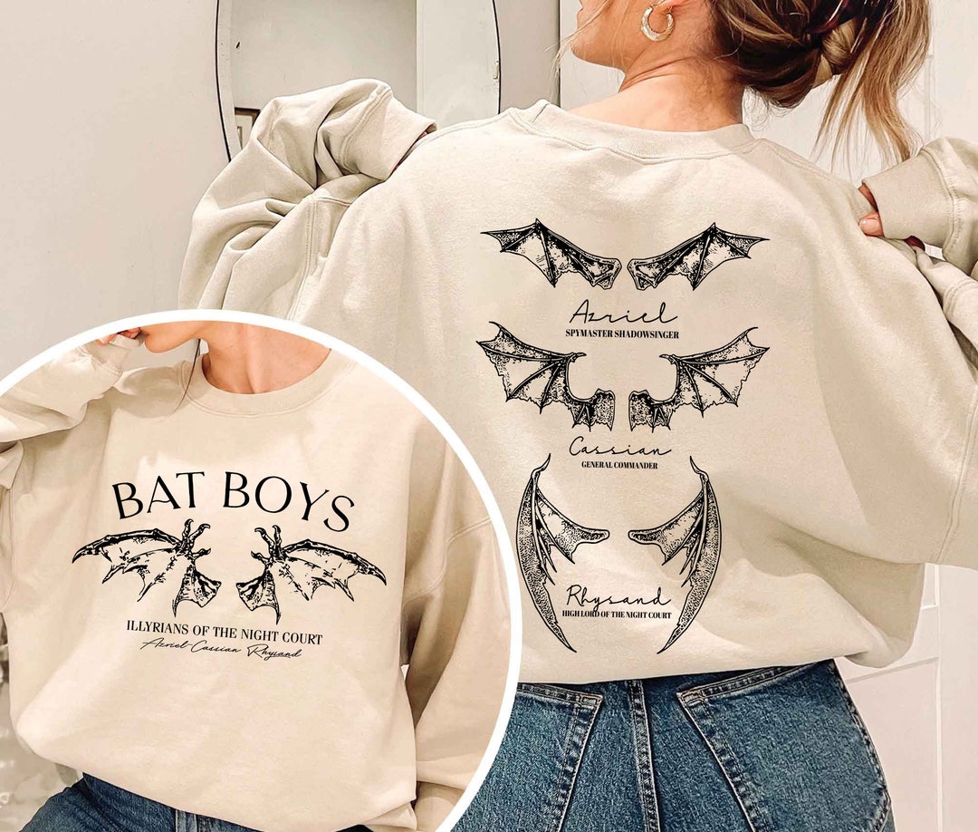 The Bat Boys PNG, Acotar Bookish PNG, the Night Court Illyrians, A ...