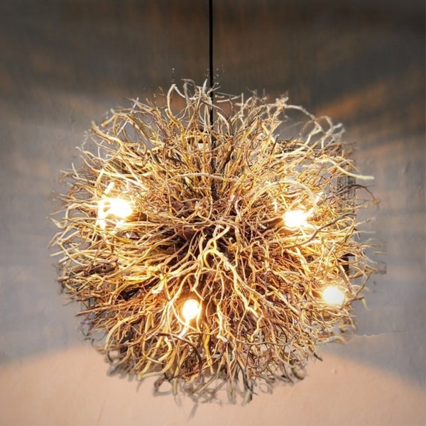 Twig Chandelier - Etsy