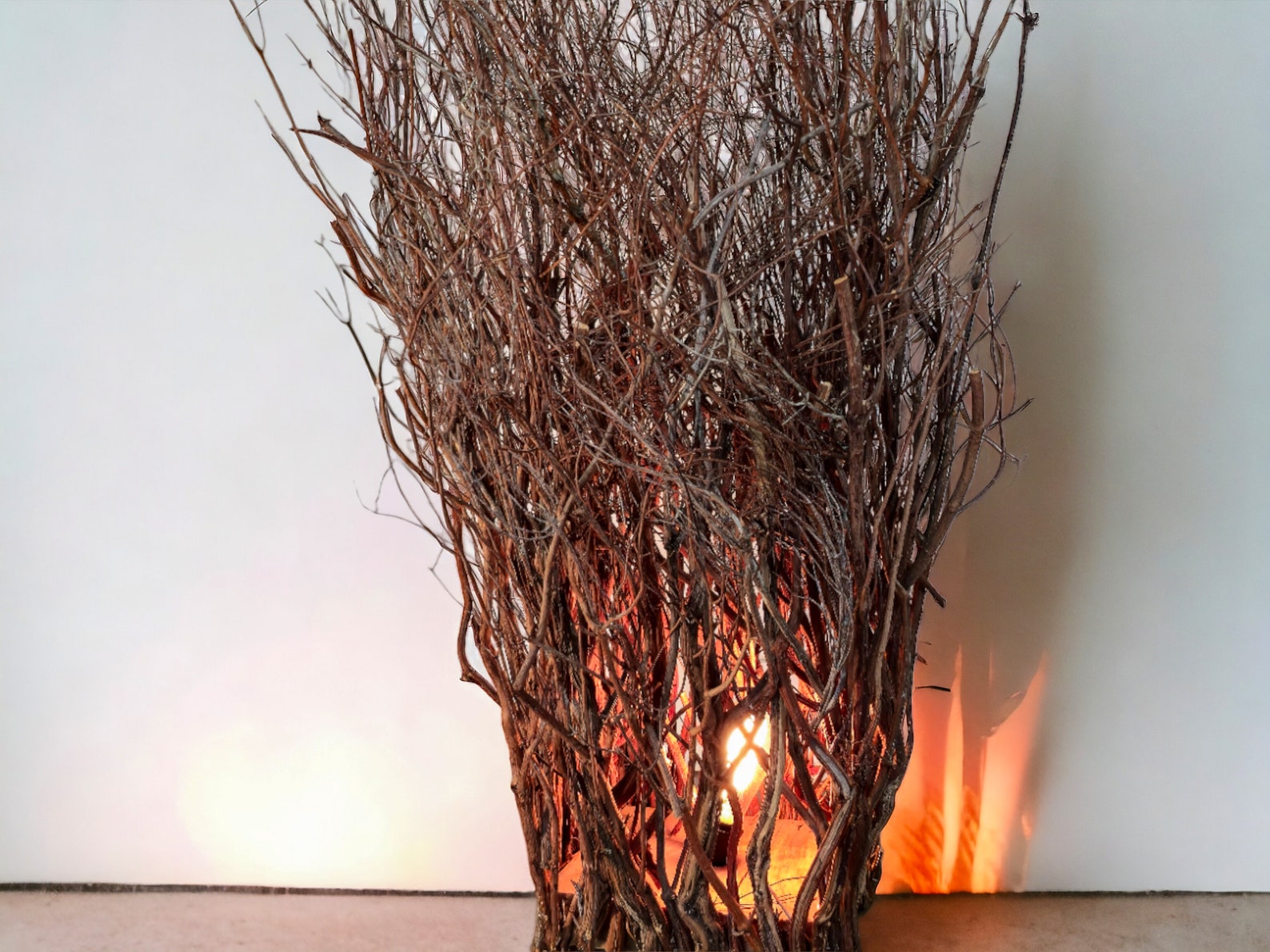 Driftwood Floor Lamp, Tree Branch Table Lamp, Wood Lighting, Wood Lamp ...