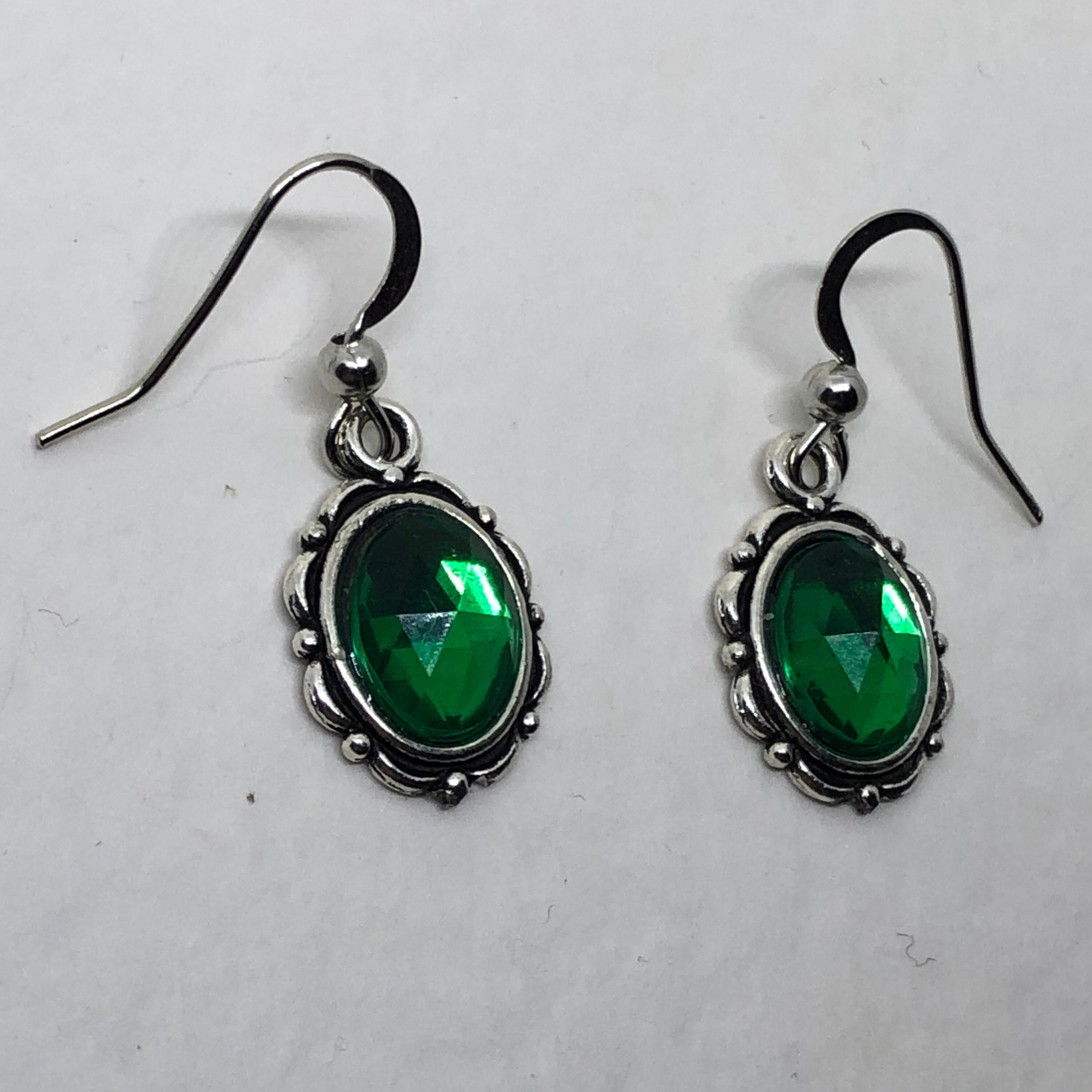 REGAL Filigree VICTORIAN Style Green Silver Plated Metal - Etsy UK