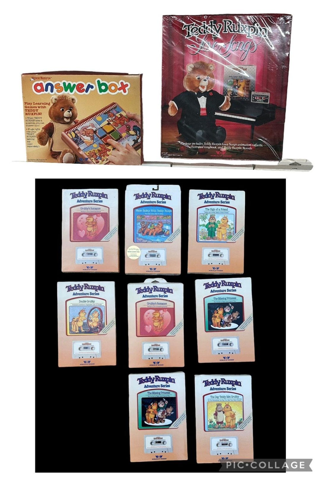 Teddy Ruxpin Adventure Series - Love Songs- Answer Box NEW in Box - Etsy