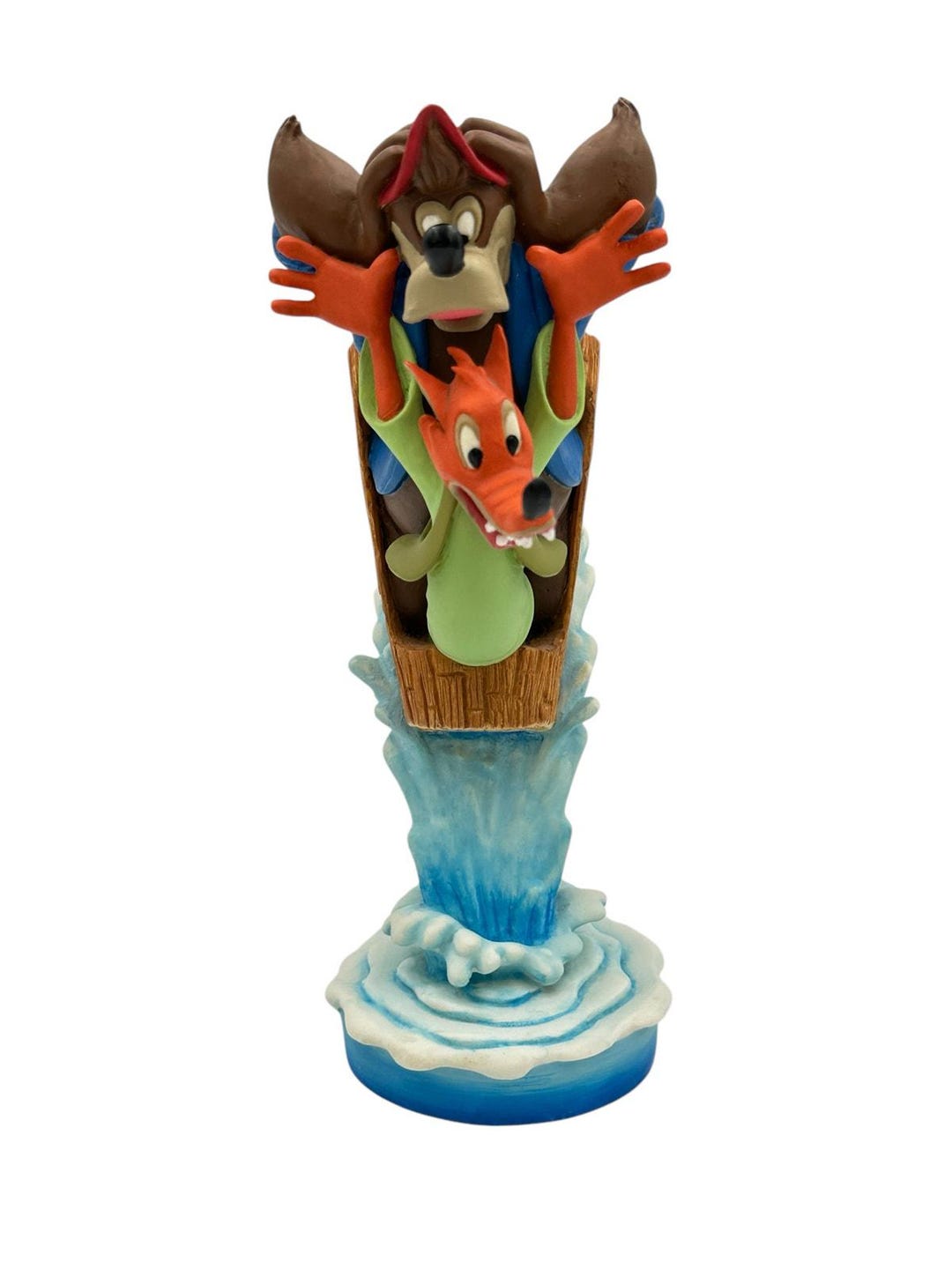 Vintage Disneyland Disney World Splash Mountain Statue Figure Br'er Fox ...