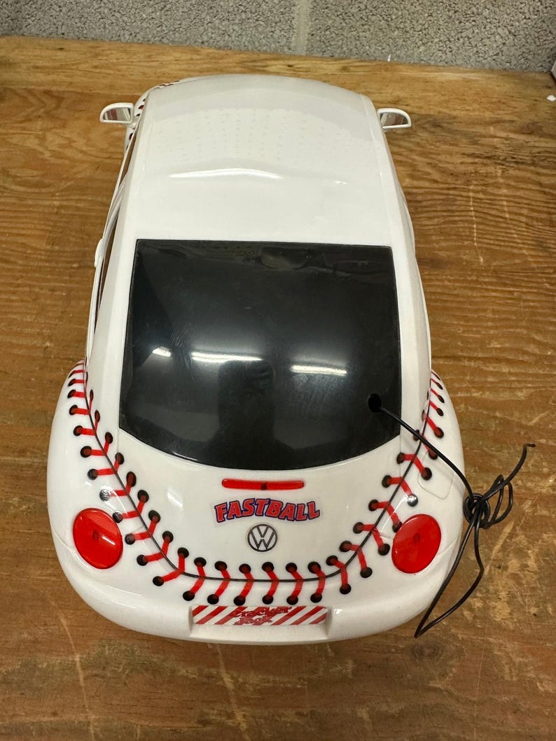 Cracker Jack Remote Control Car Baseball Stitch Design VW Bug No ...