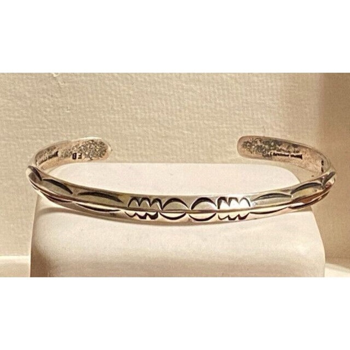 Vintage Sterling Silver Frances Begay Cuff Bracelet - Etsy