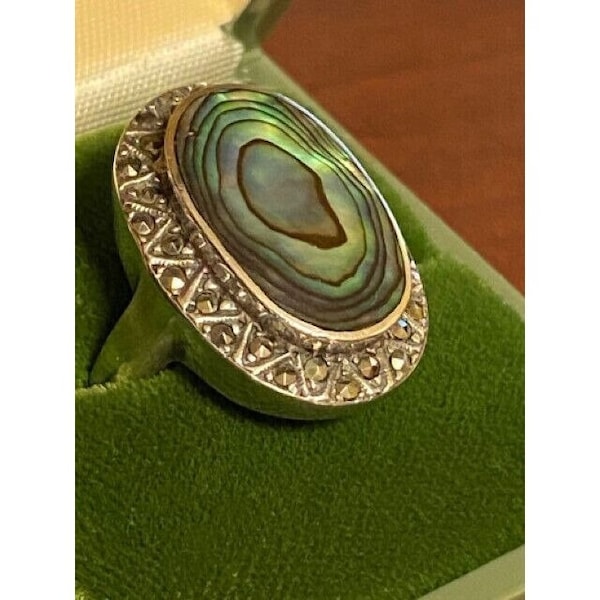 Abalone Ring - Etsy